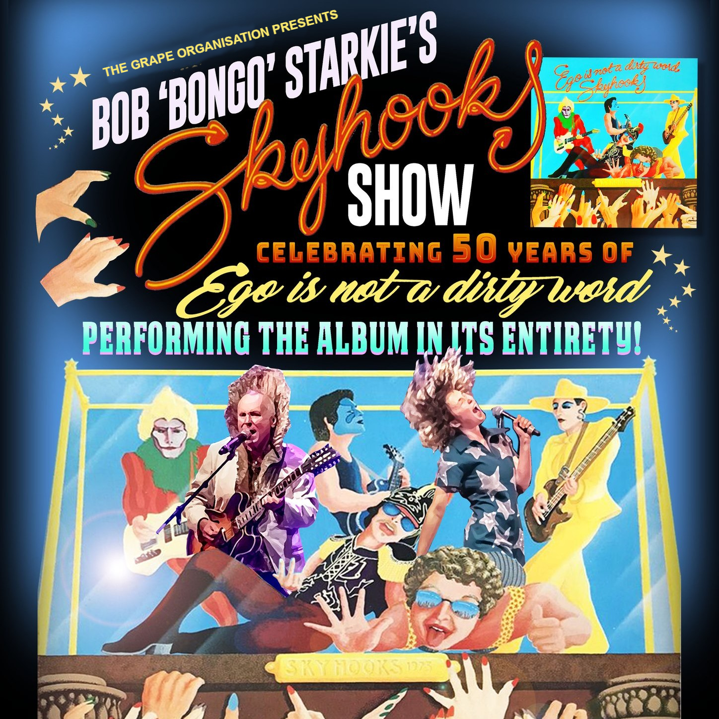 Bongo Starkie's Skyhooks Show - Goolwa, SA | Bongo Starkie's Skyhooks Show